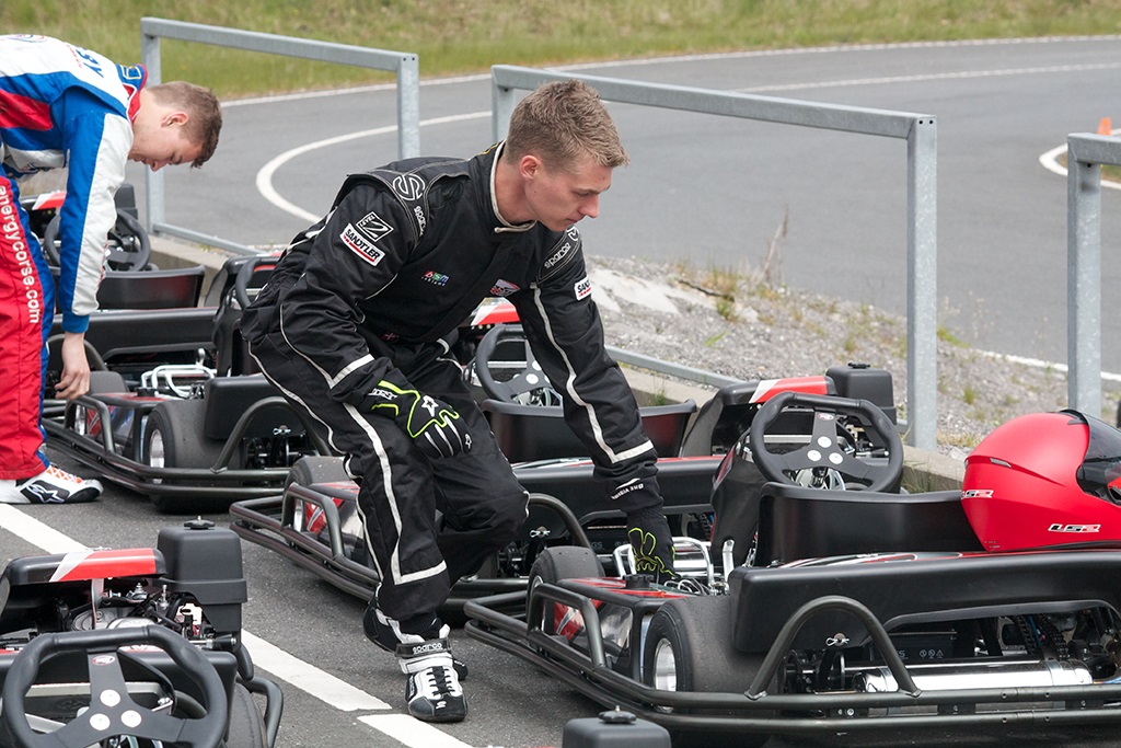 Motorsporten.dk - Go Kart - TK RACING overtog føringen
